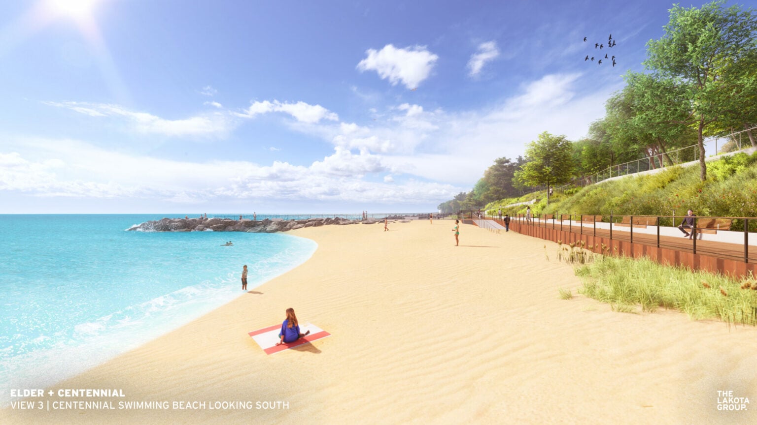 Centennial Park + Beach Project - Winnetka Park District