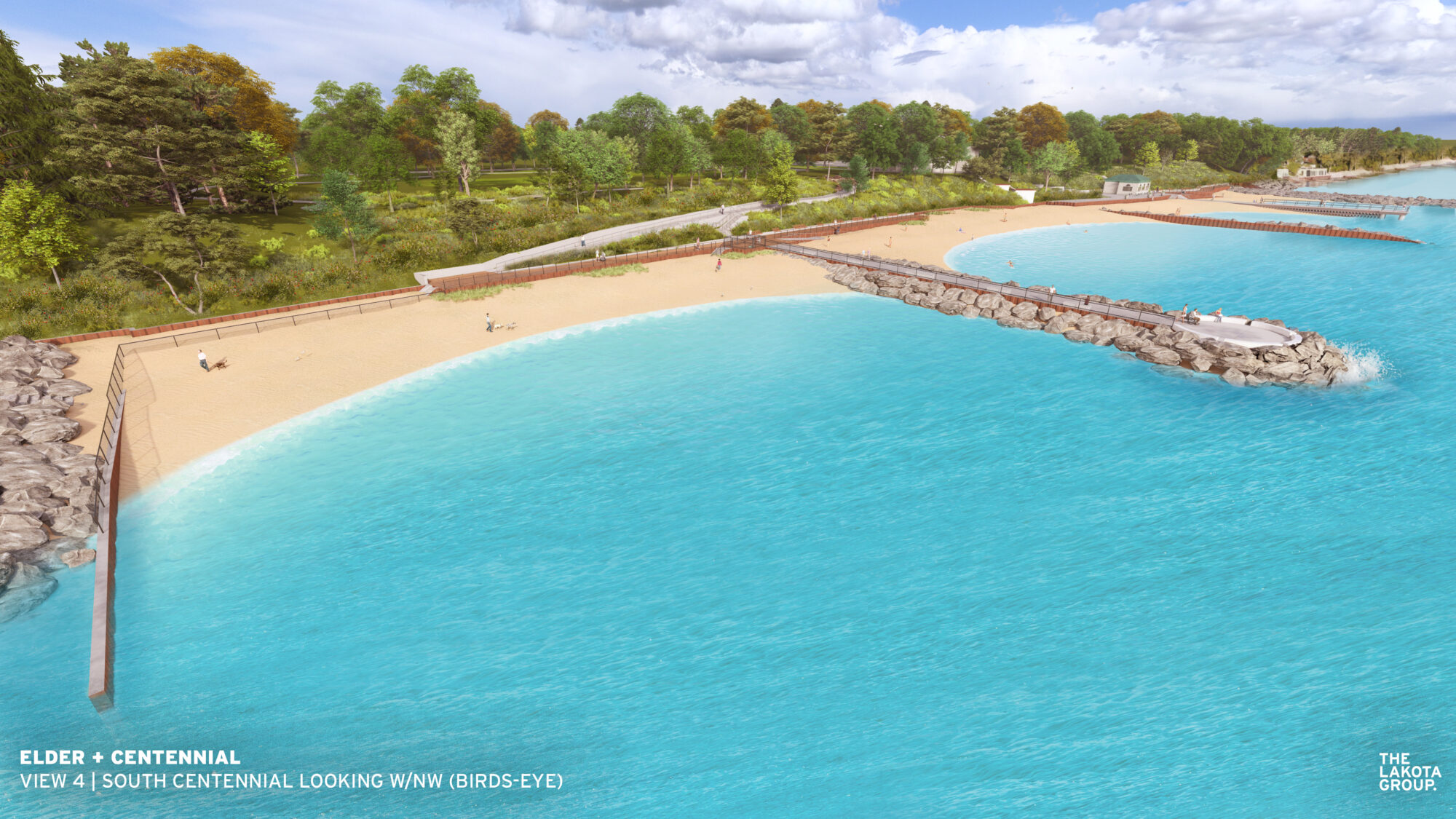 Centennial Park + Beach Project - Winnetka Park District