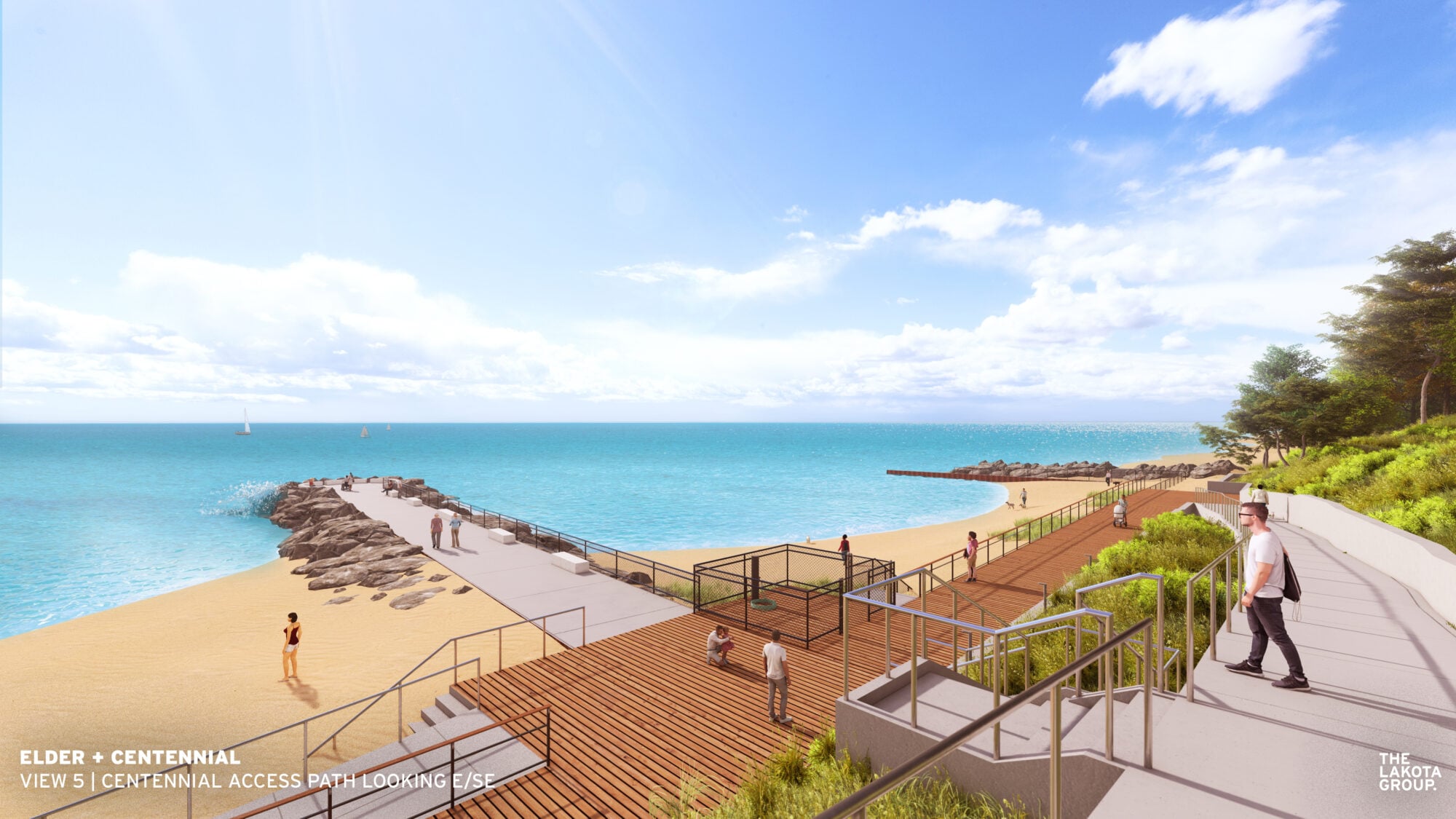 Centennial Park + Beach Project - Winnetka Park District