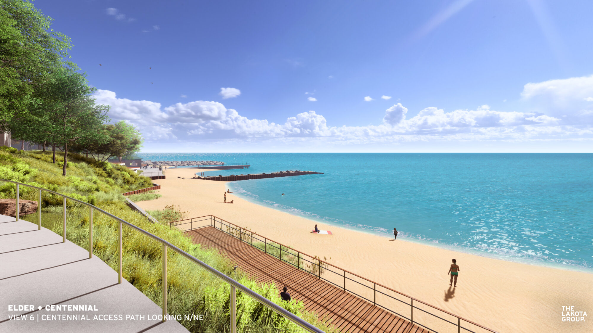 Centennial Park + Beach Project - Winnetka Park District
